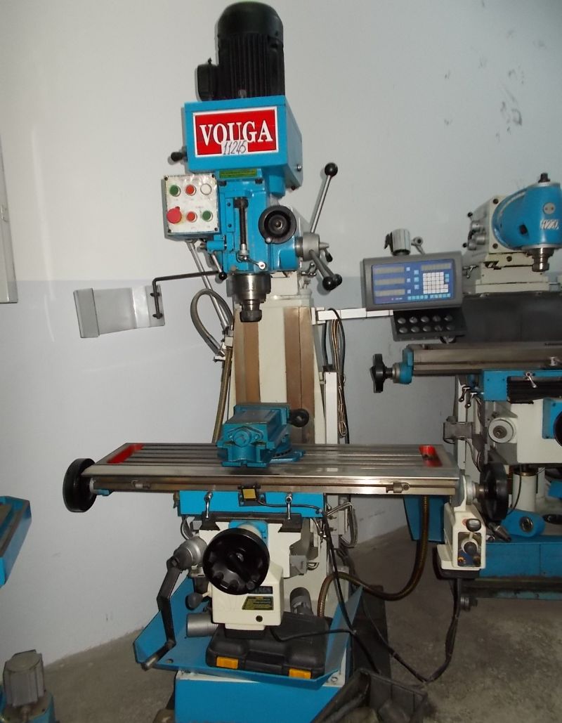 VOUGA | ZX-7550 Z | 2.El Kullanılmış Dijitalli Freze Tezgahı | Makina ...