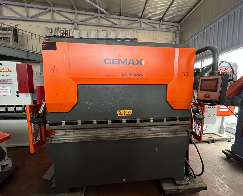 CEMAX | HNC-2004 | CEMAX HNC 2050 MM X 40 T ARKA DAYAMA - NC ABKANT ...