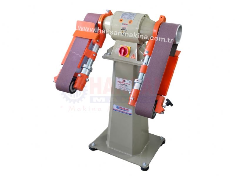Çift Kollu Band Tipi Ağaç ve Metal Zımpara Makinası | Makina Marketiniz